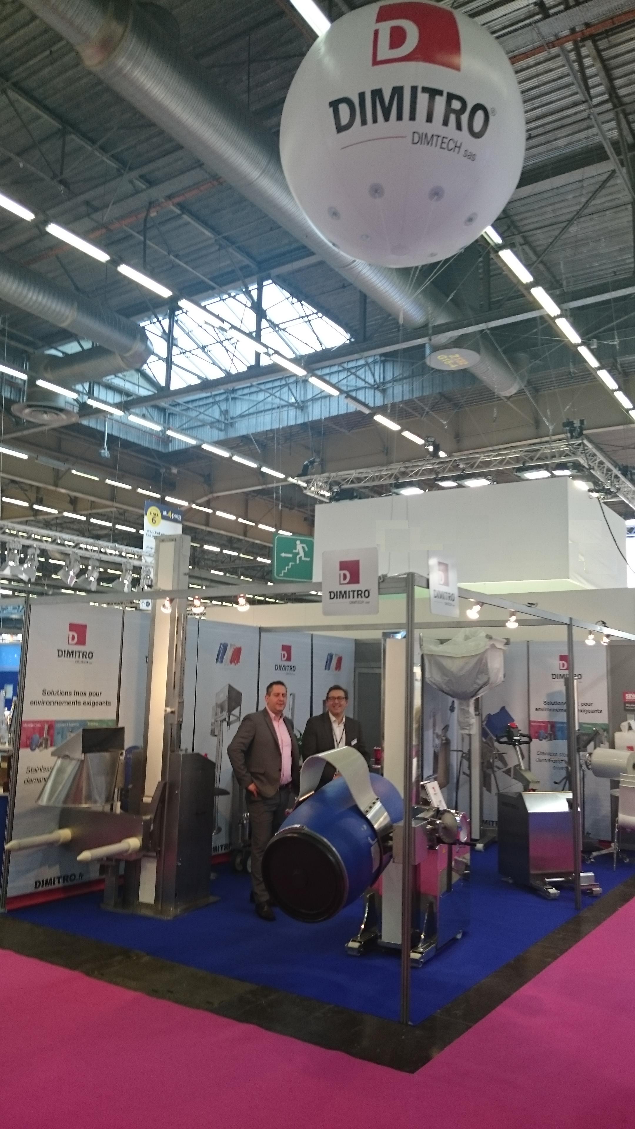 Notre stand salon All4pack - Dimitro